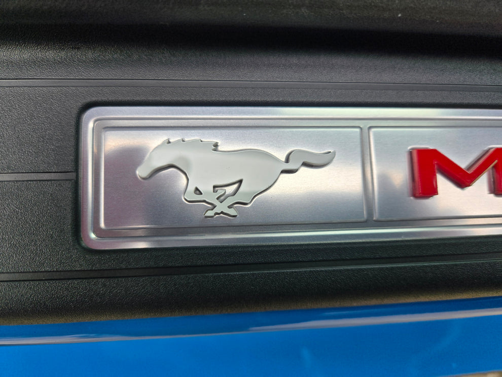 2024+ Ford Mustang Door Sill Pony and Mustang Letters – 3D Workshop